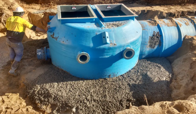 Packaged Storm Water Pump Station For A Flood Mitigation Project