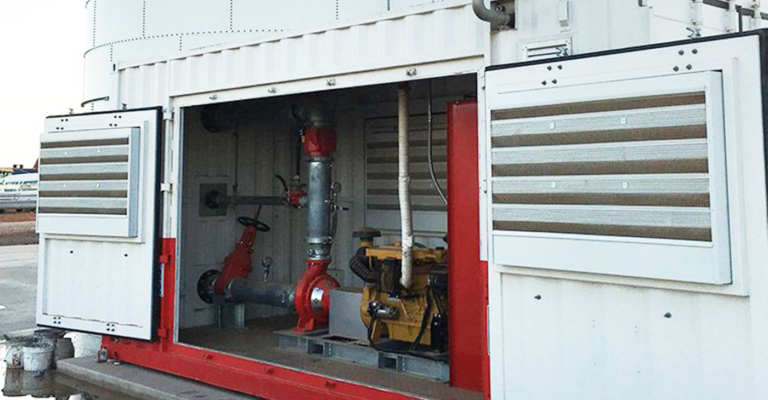 Project: Containerised Fire Pumps For Fuel Terminal