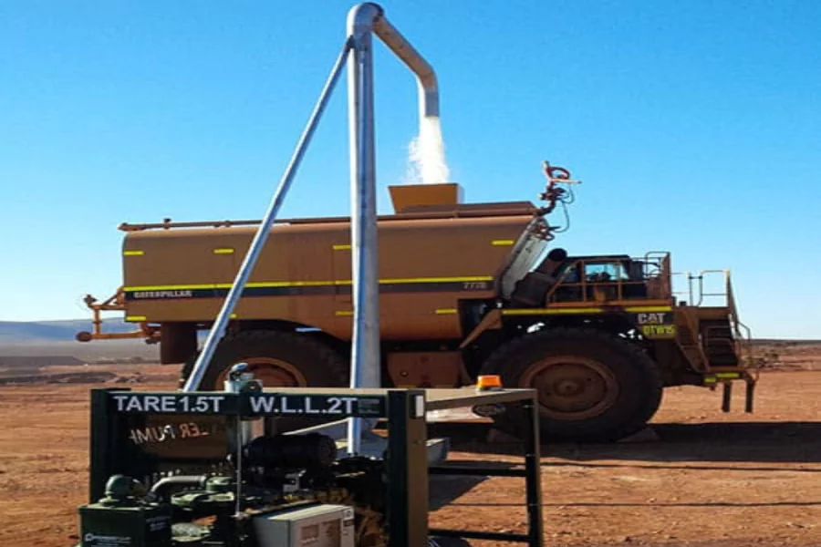 Project: Pumpset For A Water truck Fill Point At A Mine