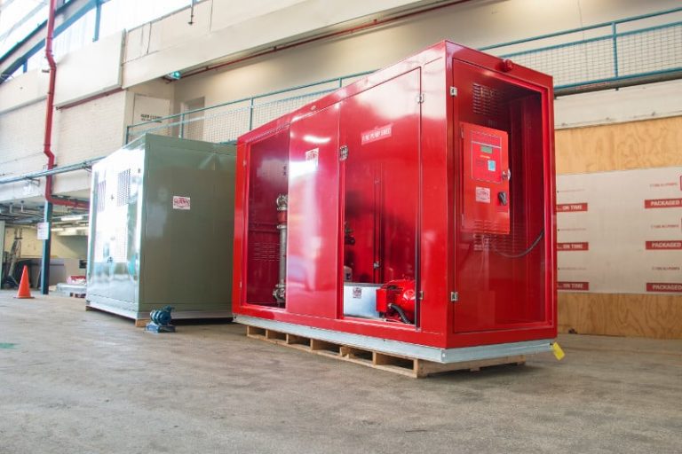 Service Water And Fire Water Pump Packages For Water Treatment Plan ...