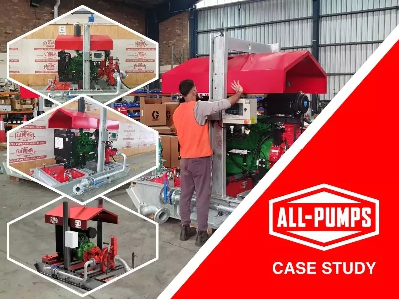 Custom Dewatering Pump Set Case Study | All-Pumps