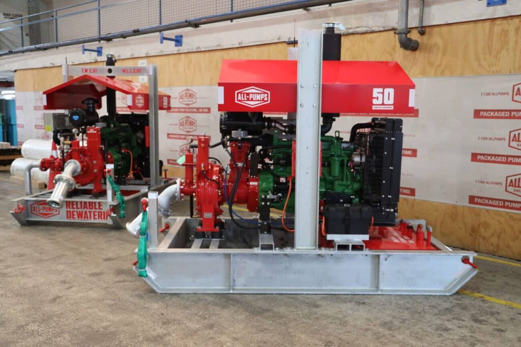 Custom Dewatering Pump Set Case Study | All-Pumps
